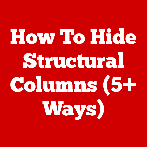 How To Hide Structural Columns (5+ Ways)
