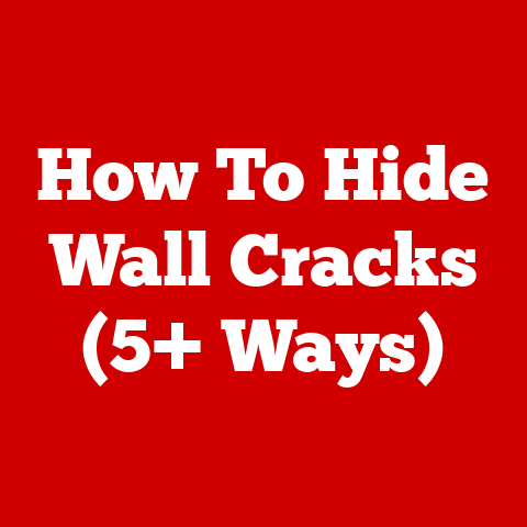 How To Hide Wall Cracks (5+ Ways)