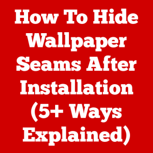 How To Hide Wallpaper Seams After Installation (5+ Ways Explained)